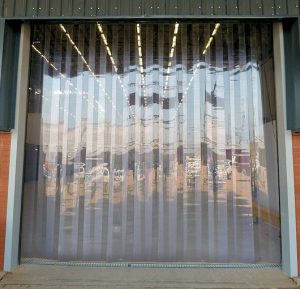 Loading Dock Curtains | Clear Strips