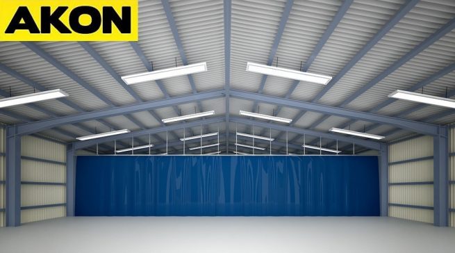 Industrial Dividers Partitions | Custom-Made Curtain Walls