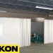 Industrial Wash Bay Curtains – Akon – Curtain and Dividers Custom Made
