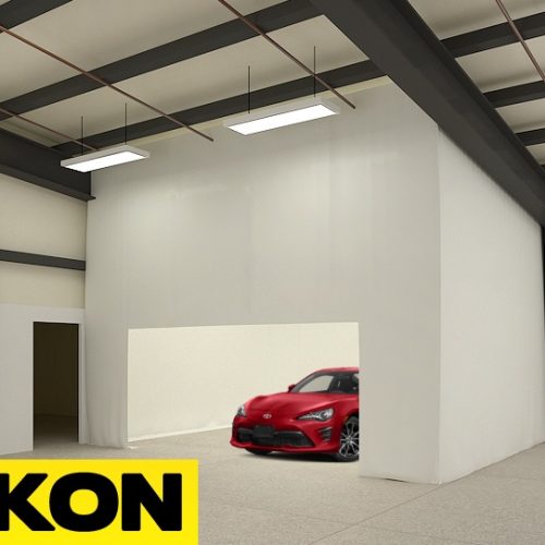 Industrial Wash Bay Curtains – Akon – Curtain and Dividers Custom Made