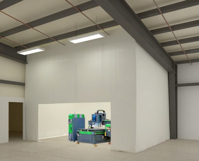 CNC Machine Dust Enclosures | Custom-Made Features | By AKON