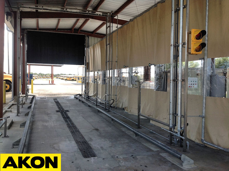 Outdoor Tarp Curtain Walls | Akon – Curtain and Dividers | Custom Made