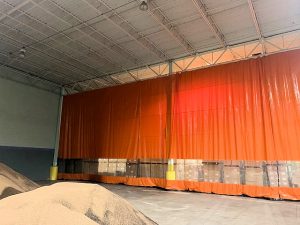 Industrial Curtain Walls – Akon – Curtain and Dividers | Custom Made