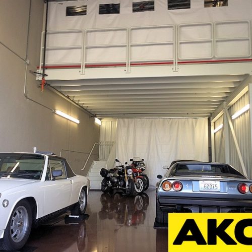 Garage Divider Curtains | Akon – Curtain and Dividers | Custom Made