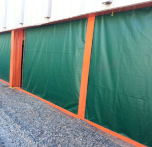 Tarp Doors | Covers Door Openings