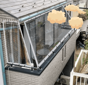 Pollen Screen For Patio | With Custom Sizes | Clear Vinyl Curtains