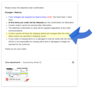 Shipping Charge Explained