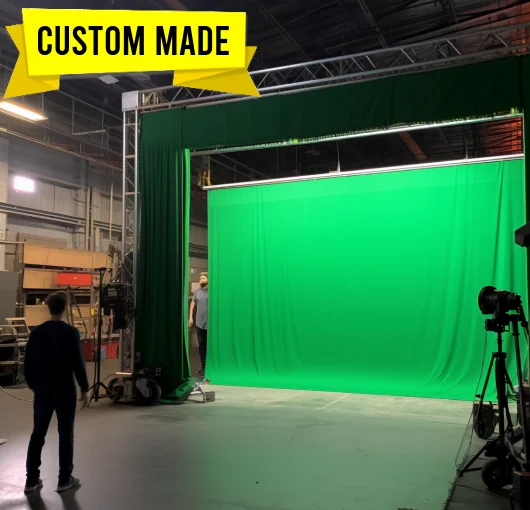 Green Screen Curtains – Retractable