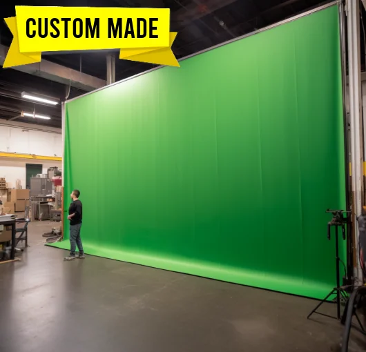 Green Screen Curtains – Retractable