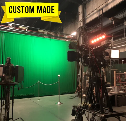 Green Screen Curtains – Retractable