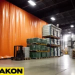 Industrial Curtain Walls – Akon – Curtain and Dividers | Custom Made