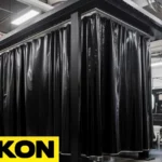 Industrial Wash Bay Curtains – Akon – Curtain and Dividers Custom Made