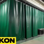 Industrial Wash Bay Curtains – Akon – Curtain and Dividers Custom Made