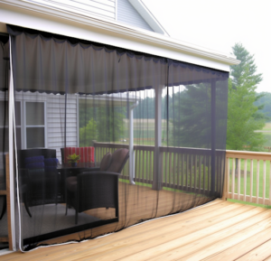 Mosquito Curtains | No-See-Ums | Custom Made Enclosures