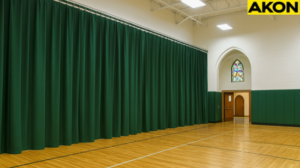 Using Curtain Walls to Create Privacy Zones in Large Churches or Event ...